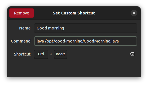 GitHub - dobicinaitis/good-morning: Pastes a greeting message with a ...